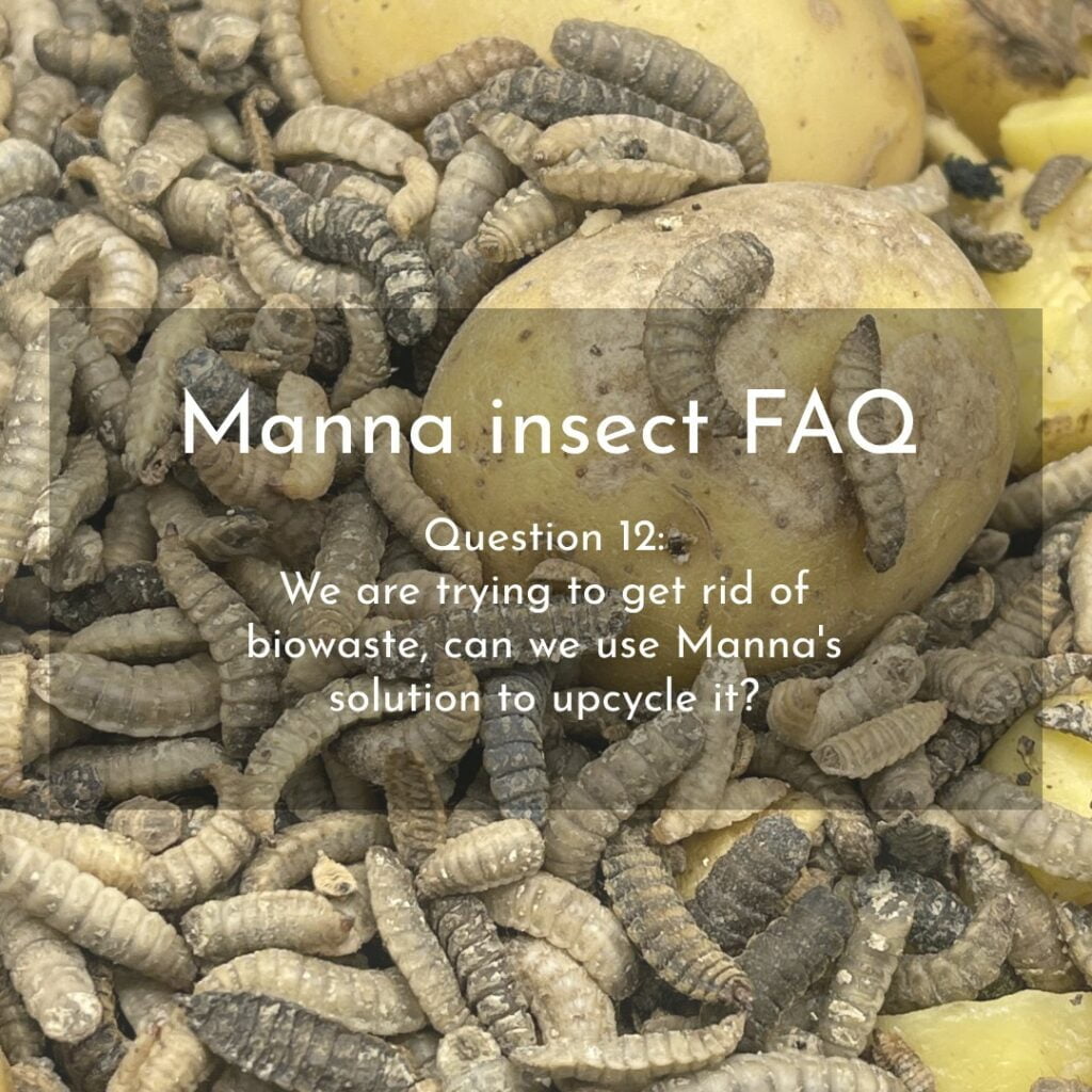 FAQ: How much biowaste can I upcycle with a Manna container?